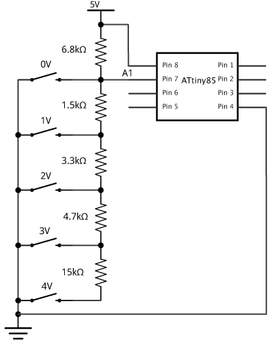 Read Multiple Buttons with a Single Microcontroller Input (4 Methods) - Embedded Computing Design